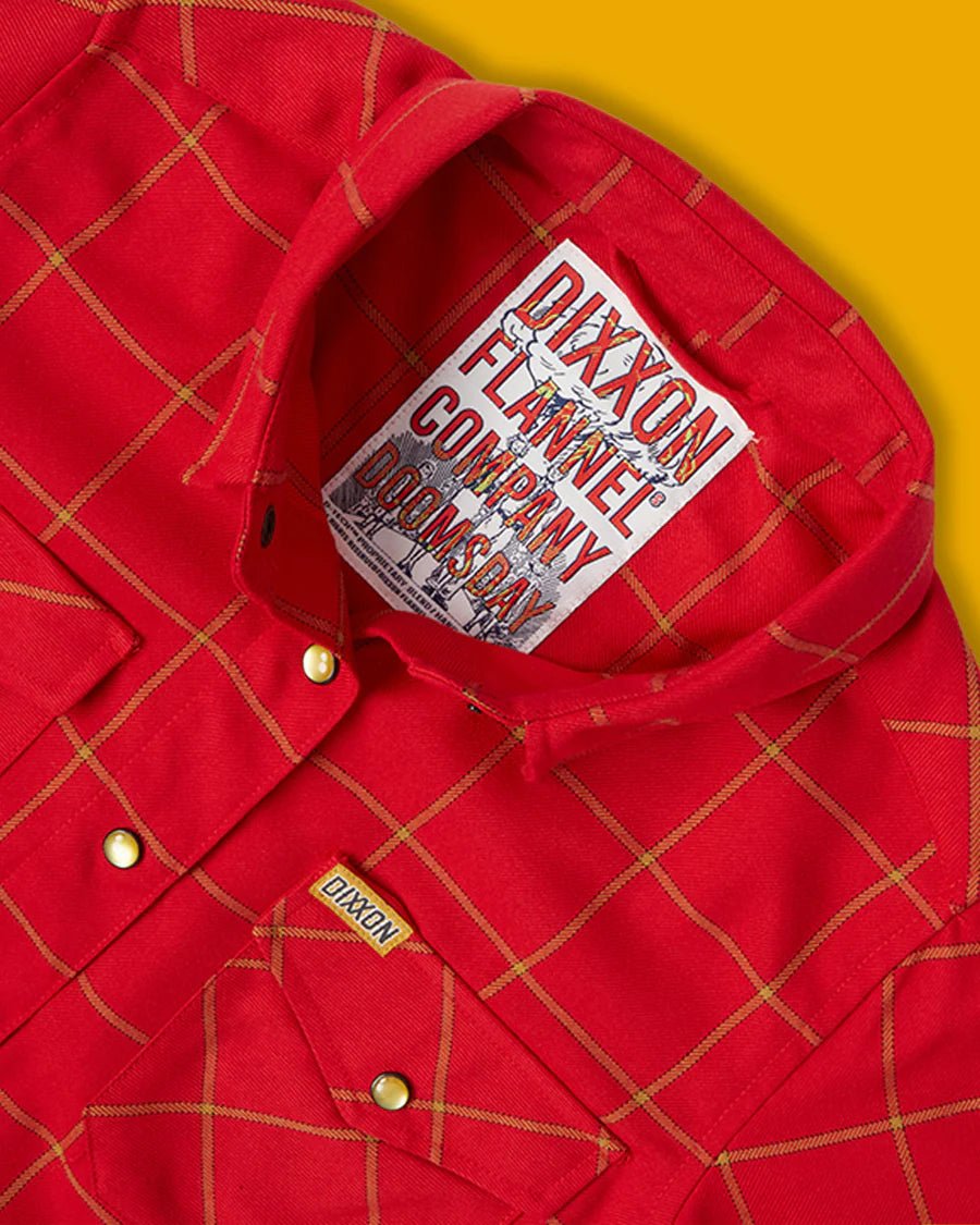 Dixxon Men's Flannel - Doomsday. – Bobber Daves Custom Cycles