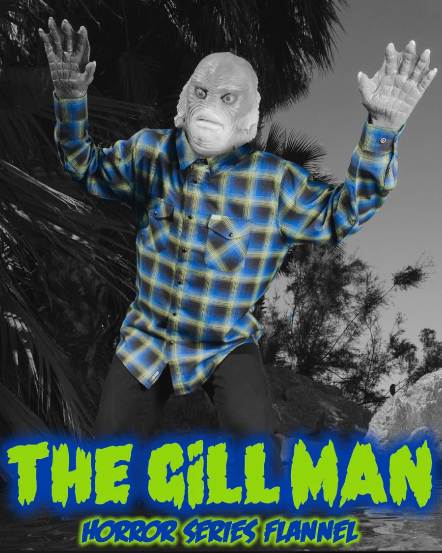 Dixxon Men's Flannel - Gill Man Shirt – Bobber Daves Custom Cycles