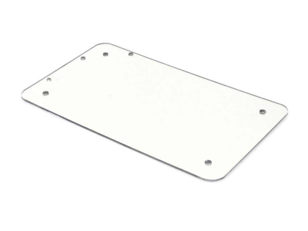 Flat Number Plate Backing Plate-CHROME – Bobber Daves Custom Cycles