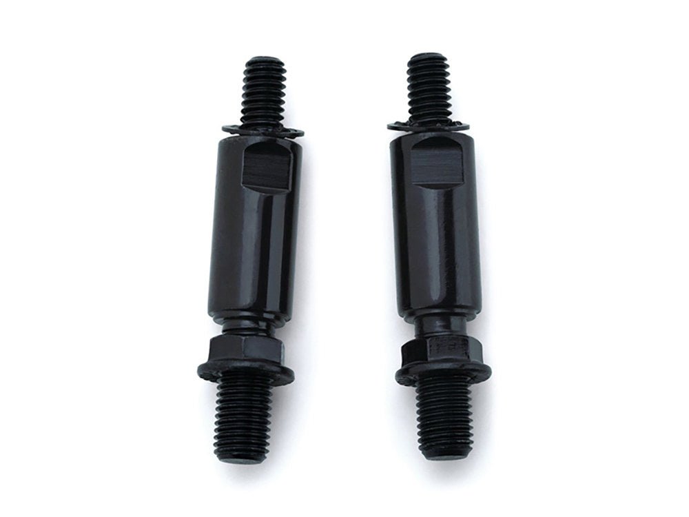 Raised Mirror Adapters - Black. Fits all Indian & Metric Models ...